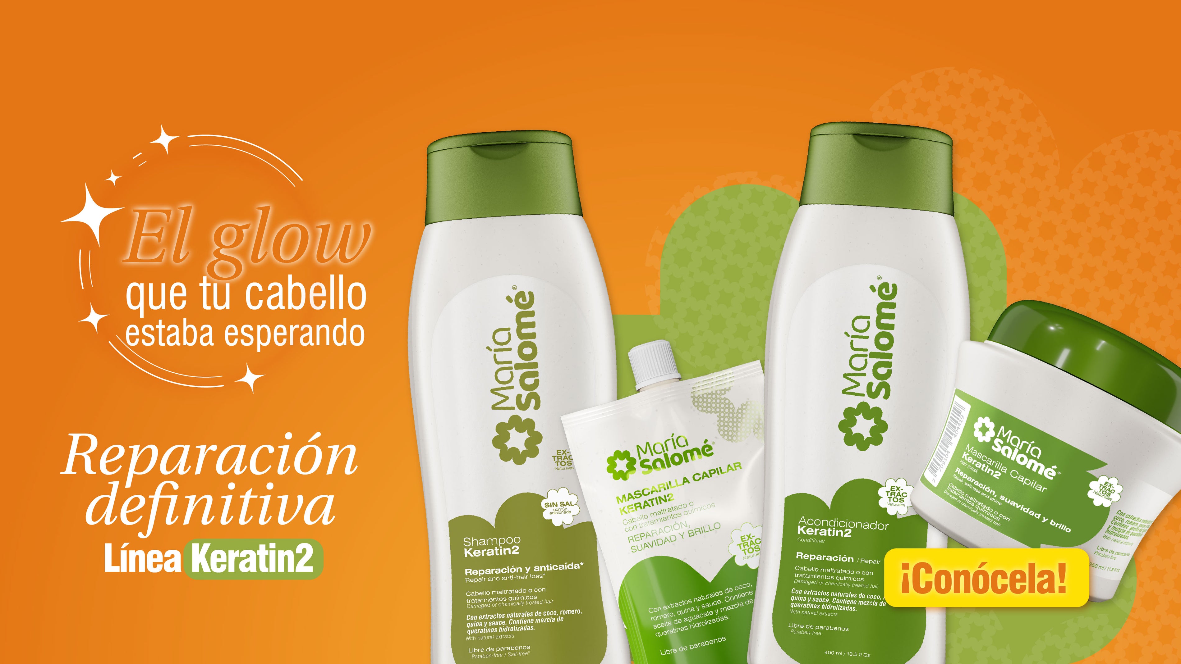 Maria Salomé | Productos capilares | Hidratación capilar – Maria Salomé ...